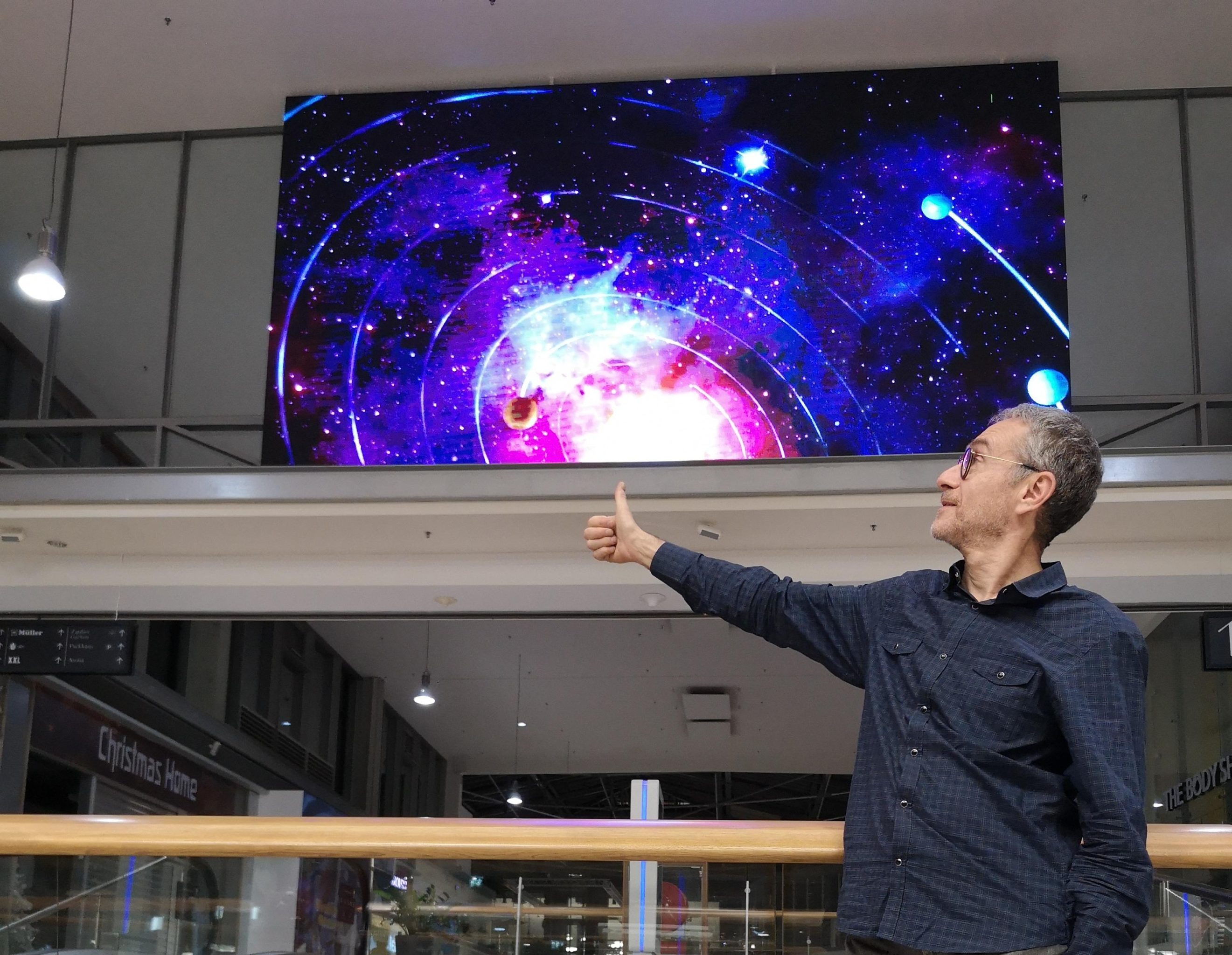 30m² LED Screen - 360° Videos | Flexledlight